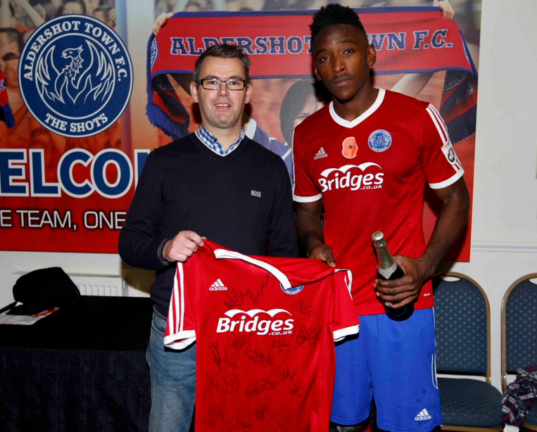 Charters sponsors Aldershot vs Bradford Match