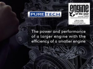 Peugeot PureTech Engine wins coveted award