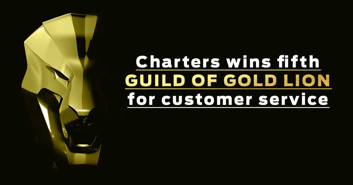 Charters wins fifth Guild of Gold Lion Award for 2022 - Charters Peugeot