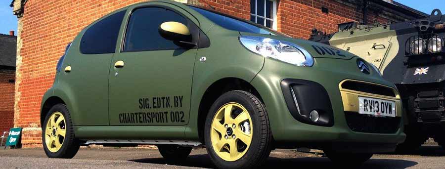 Introducing Vinyl Wrapped Citroen C1 Signature 002
