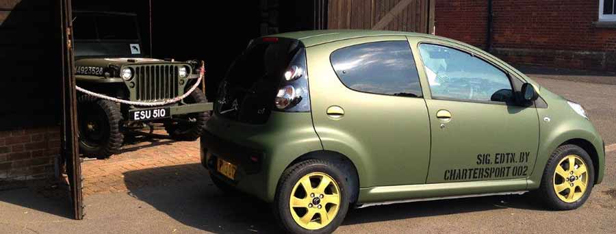 Introducing Vinyl Wrapped Citroen C1 Signature 002